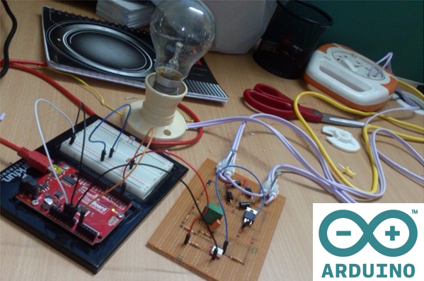 How To Make An Arduino Powered Lamp Dimmer Diy Hacking